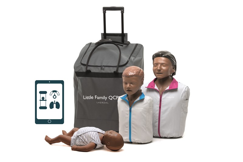 Little Family QCPR - mørk hud - Gjenoppliving.no